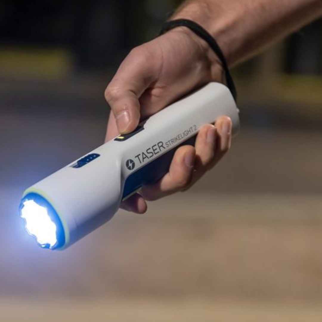 TASER® StrikeLight 2 Defense Flashlight Stun Device | Defense Divas®