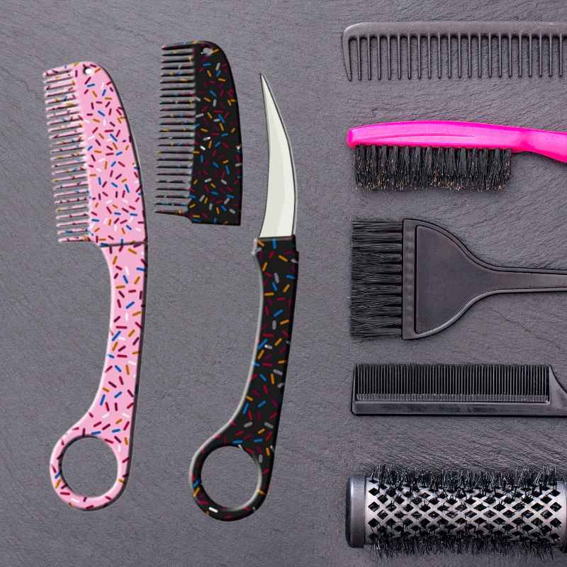 Hidden Blade Self-Defense Comb Knife | Defense Divas®